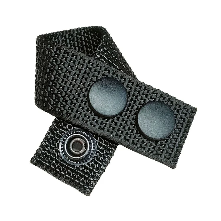 Black Belt Keepers Nylon Security Guard Tactical Duty Belt Keepers with ...