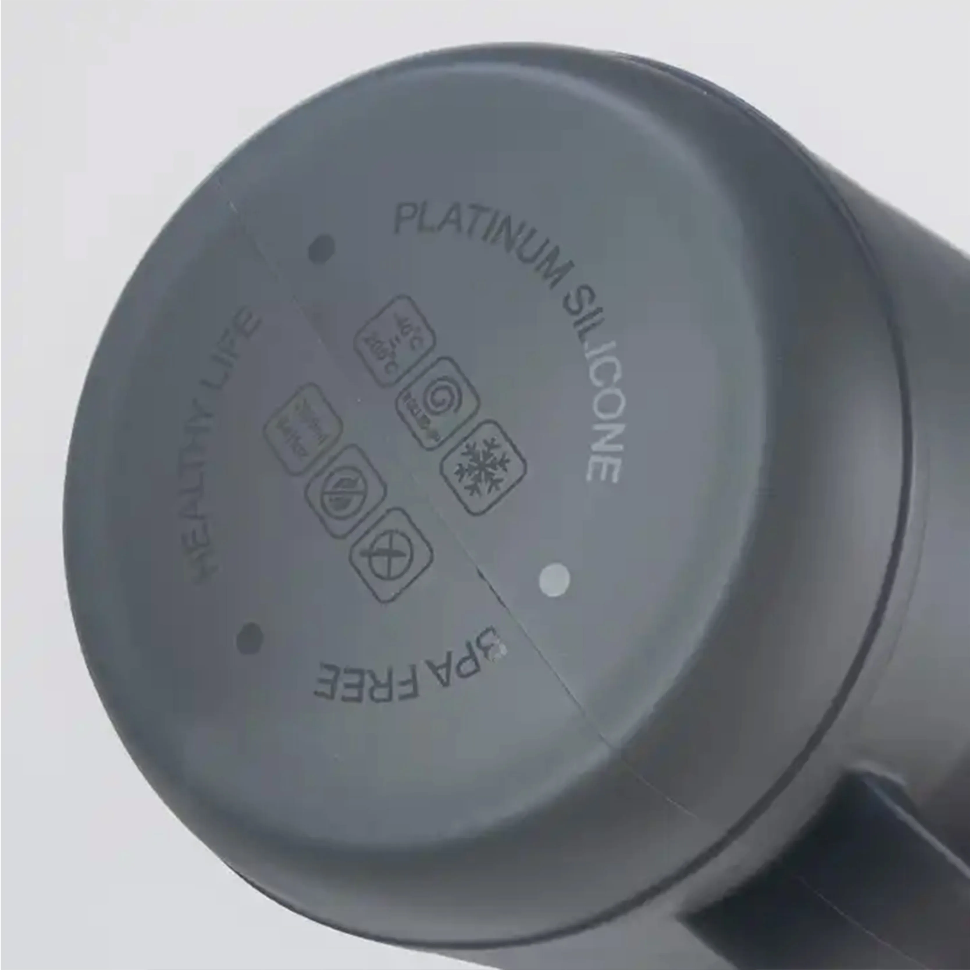 Wholesale Half Gallon Water Bottle Motivational Foldable Silicone Bottle Bpa Free Collapsible 2l ...