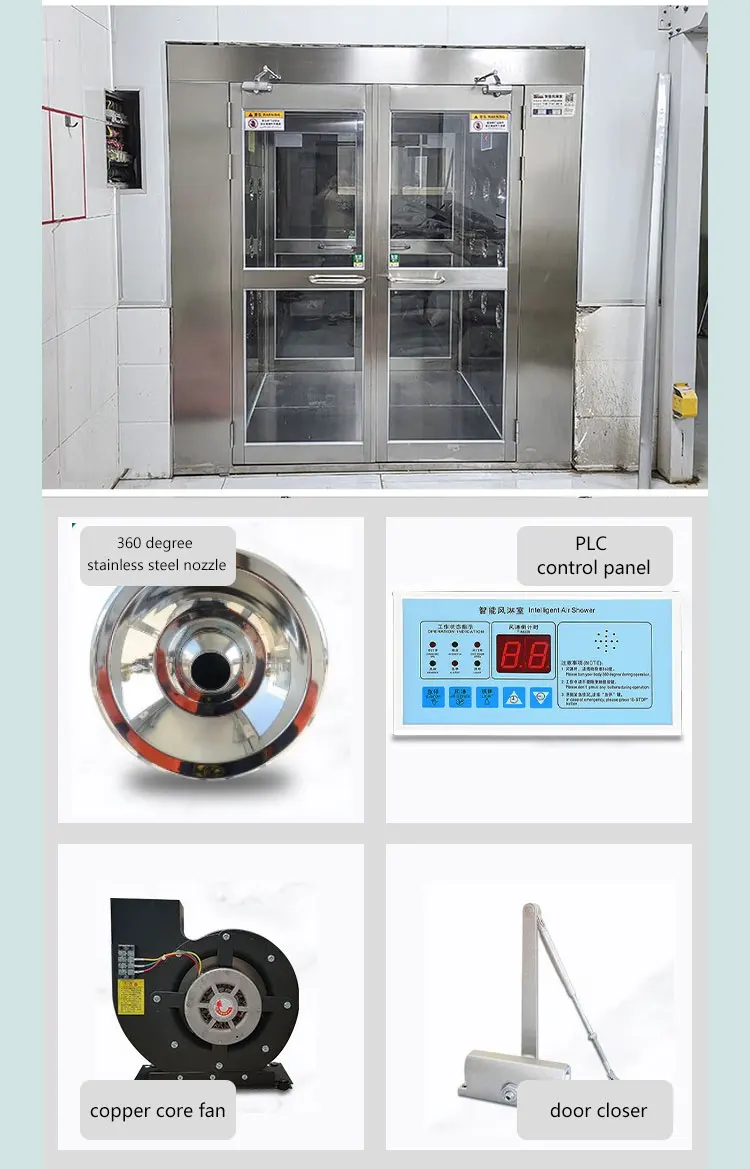 High-end Customization Gmp Modular Stainless Steel Air Shower With ...