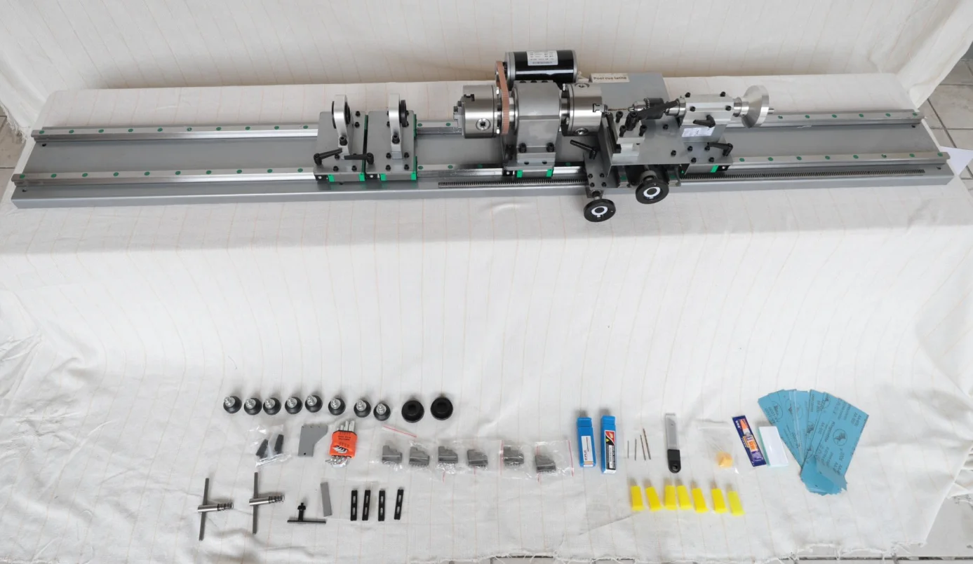 Double Head Double Track Pro+ Pool Cue Repair Lathe Machine