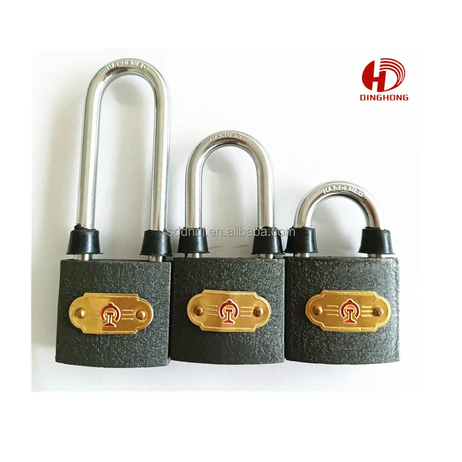 Waterproof Heavy Duty 38mm Outdoor Padlock Grey Iron Padlock Alike ...
