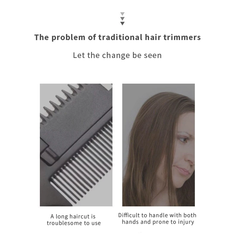 Split Hair End Trimmer Cutting Usb Charging Hair Split Clipper Hair ...