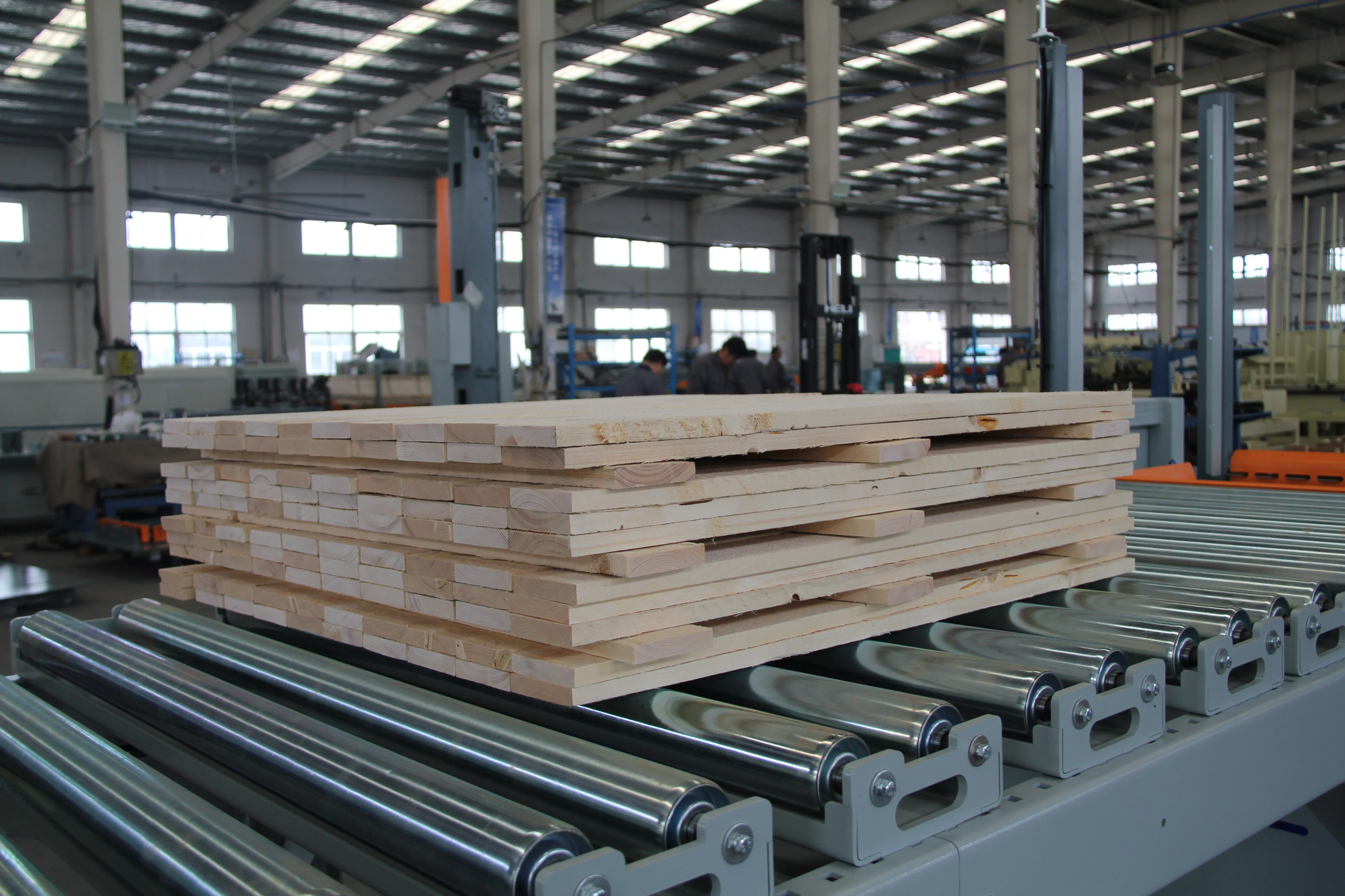 Hot Sale Hicas Sf8005+8010 Automatic Wood Timber Cutting Sorting And ...