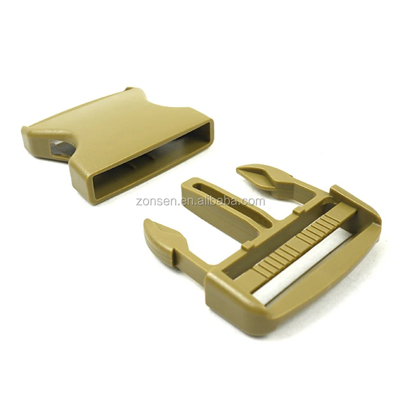 50mm Kam Plastic Buckle Black Backpack Adjustable Release Buckles Side ...