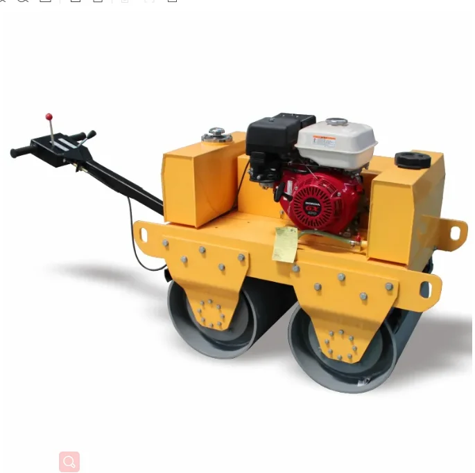Hydraulic Vibratory Mini Road Roller Compactor Efficient Double Drum 2 ...
