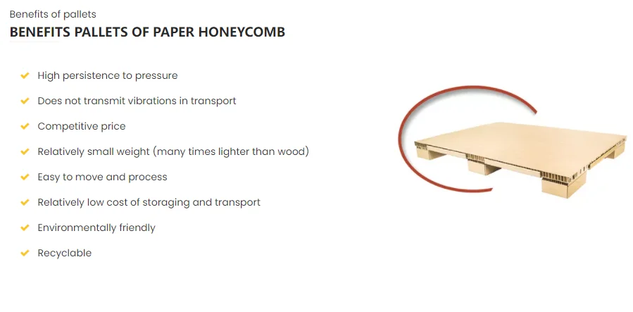 Eco-friendly Euro Corrugated Cardboard Pallets from China