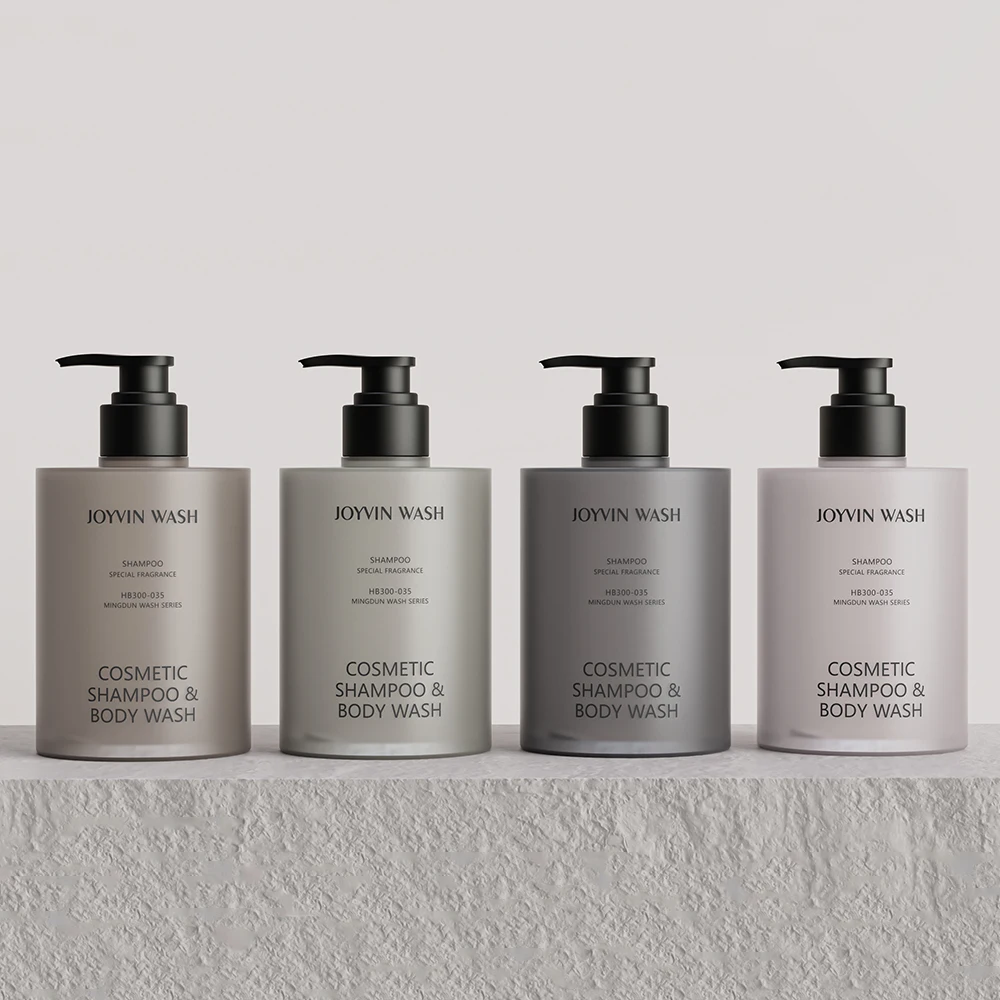 Custom Body Wash Bottle 280/300/500ml Luxury Biodegradable Cosmetic ...