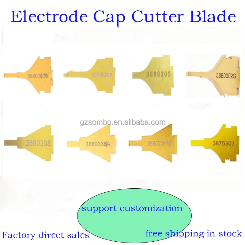 Tip Dresser Blades Cutter KM1-6-8R for Electrode Cap Trimming