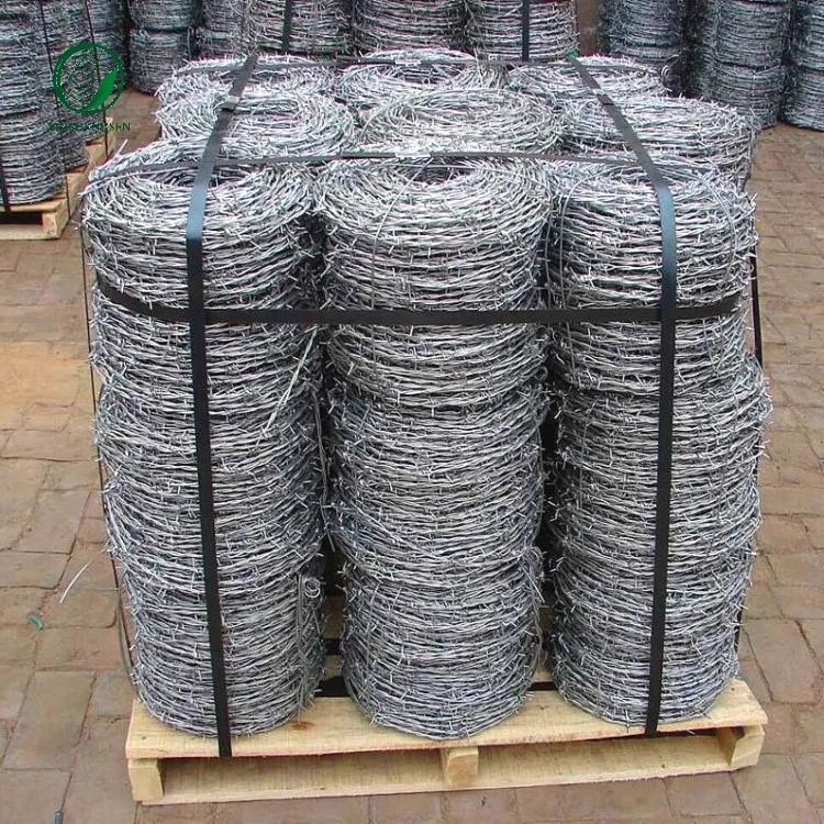500m per Roll Low Price Prison Barb Wire Fence Electric
