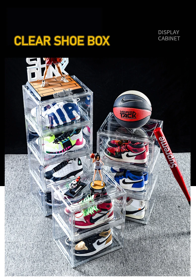 Ultimate Big Capacity Stackable Magnetic Acrylic Side Open Display ...