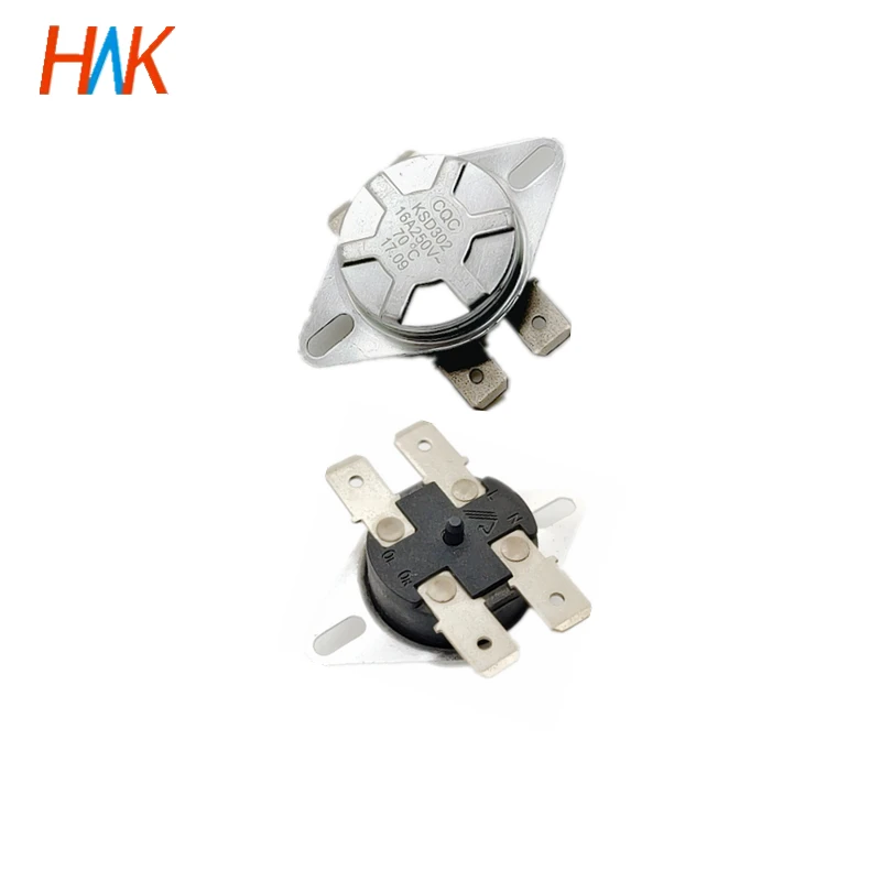 KSD301 Temperature Switches 250V 10A - Reliable Thermostats