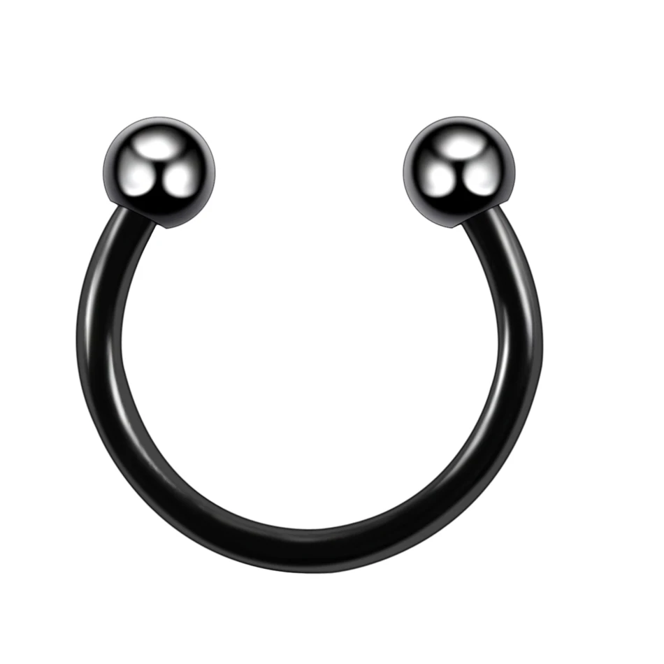 Stainless Steel Nose Rings - Trendy Body Piercing Jewelry