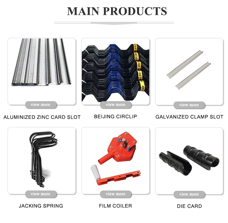 Fixing Poly Film Profile Lock Channel And Spring Wire For Greenhouse ...