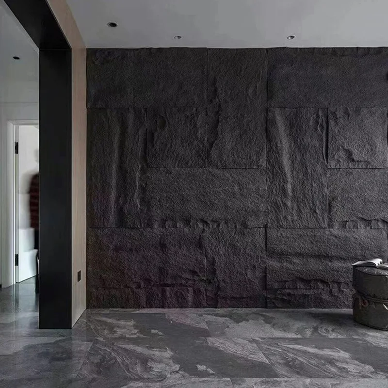 Lightweight Pu Stone Panel Wall Artificial Polyurethane Stone Panel Pu ...