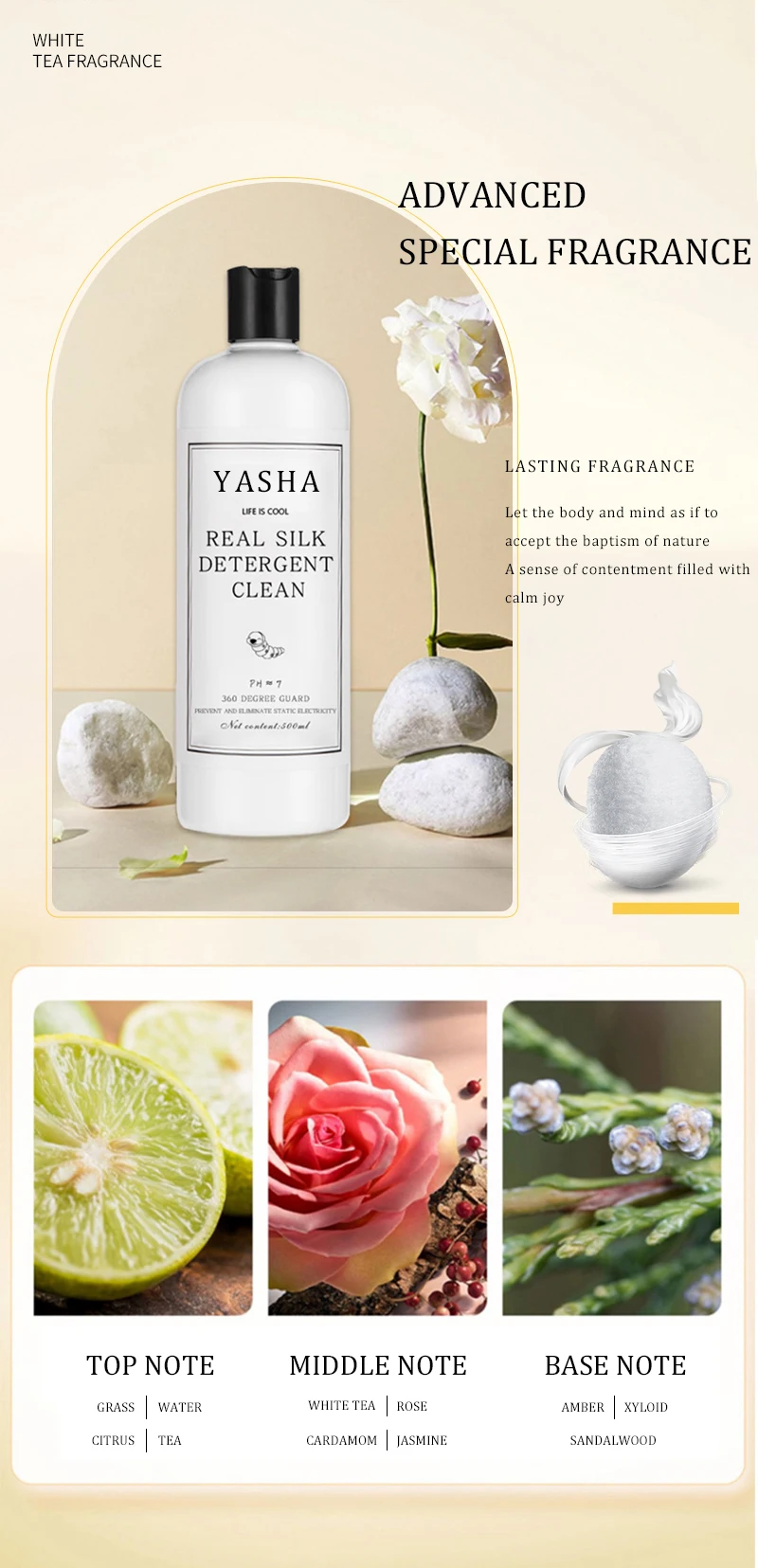 Professional Washing Powder Wool Cashmere Underwear Detergent ...