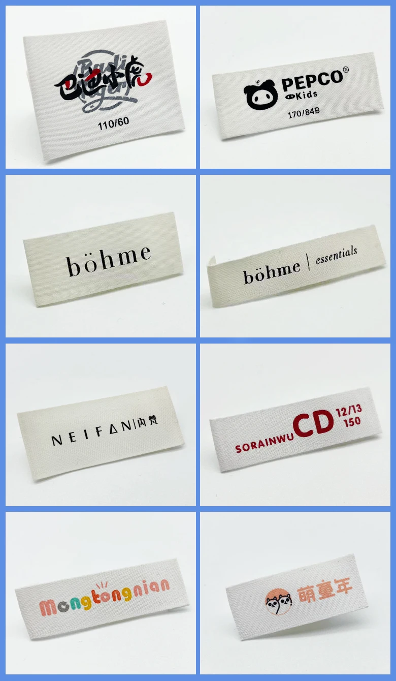 Customizable Woven Labels - Elevate Your Clothing Line