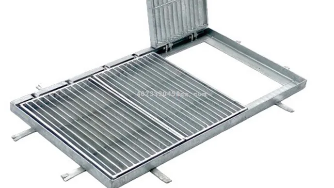 Sidewalk Precast Gully Grate Road Drainage Trench Cover Public Drain ...