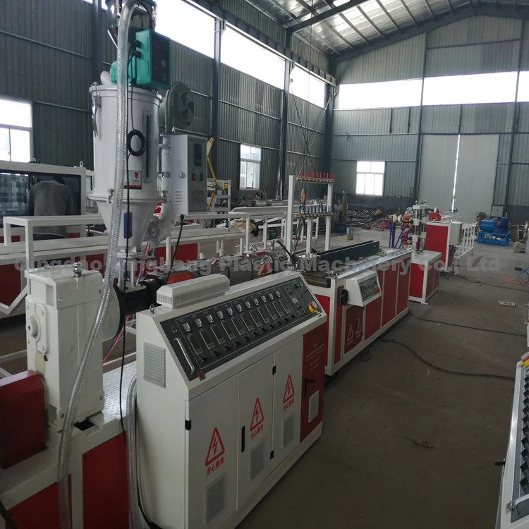 Plastic Laminated Pvc Marble Profile windows Extruder Production ...