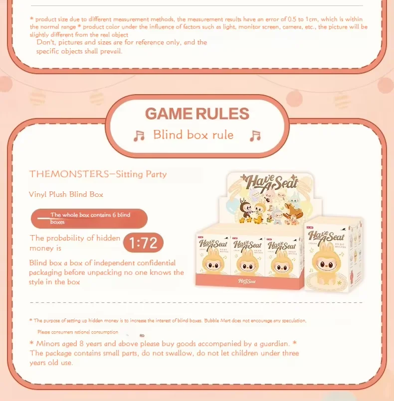 Hotsale POP MART LABUBU Blind Box - Exciting Plush Toys