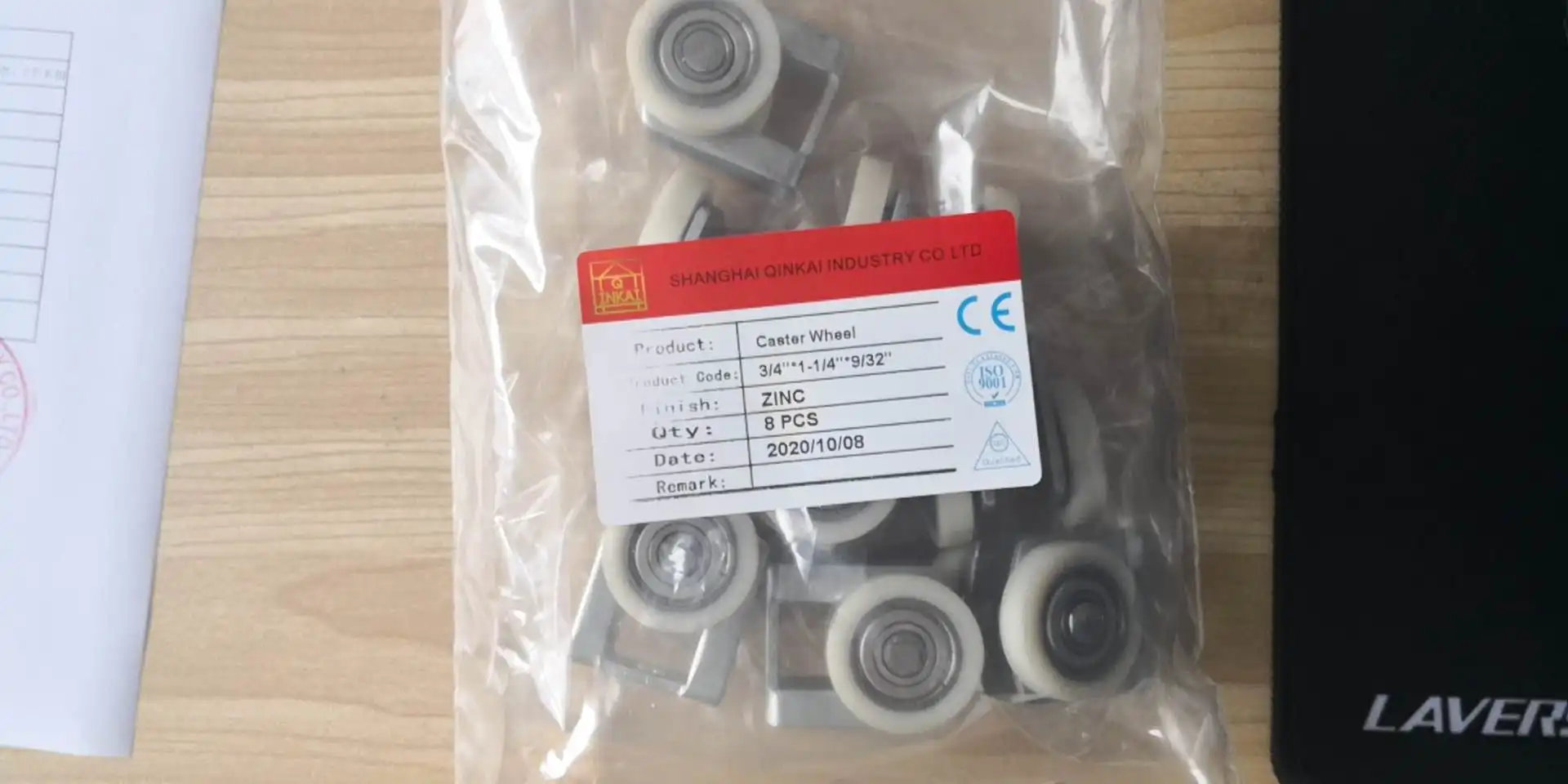 Qinkai New Product C Channel Accessory Caster Wheel Channel Roller ...