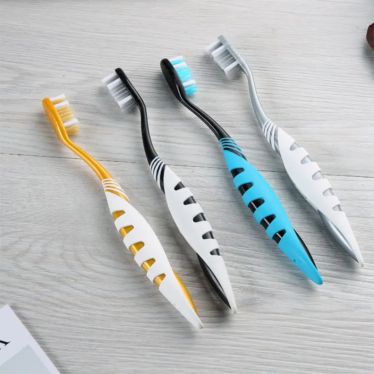 Sanxiao Custom Profile Hole Tuft Middle Hard Soft Medium Bristle Toothbrush