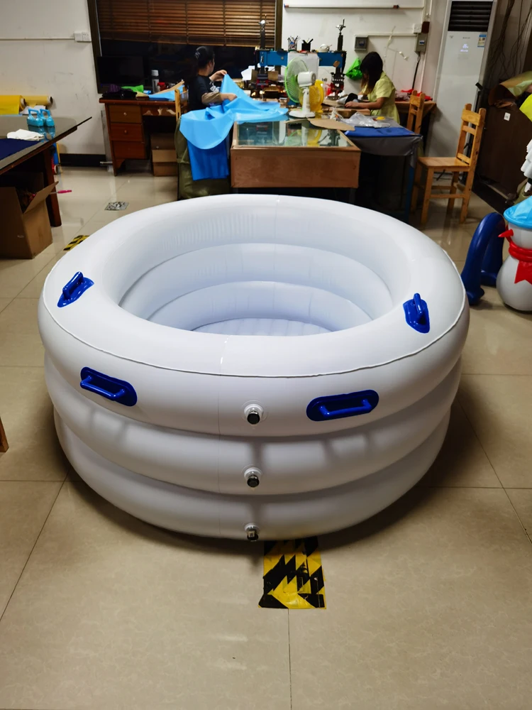 Factory Customize White Pvc Inflatable Birth Pool - Buy Inflatable ...