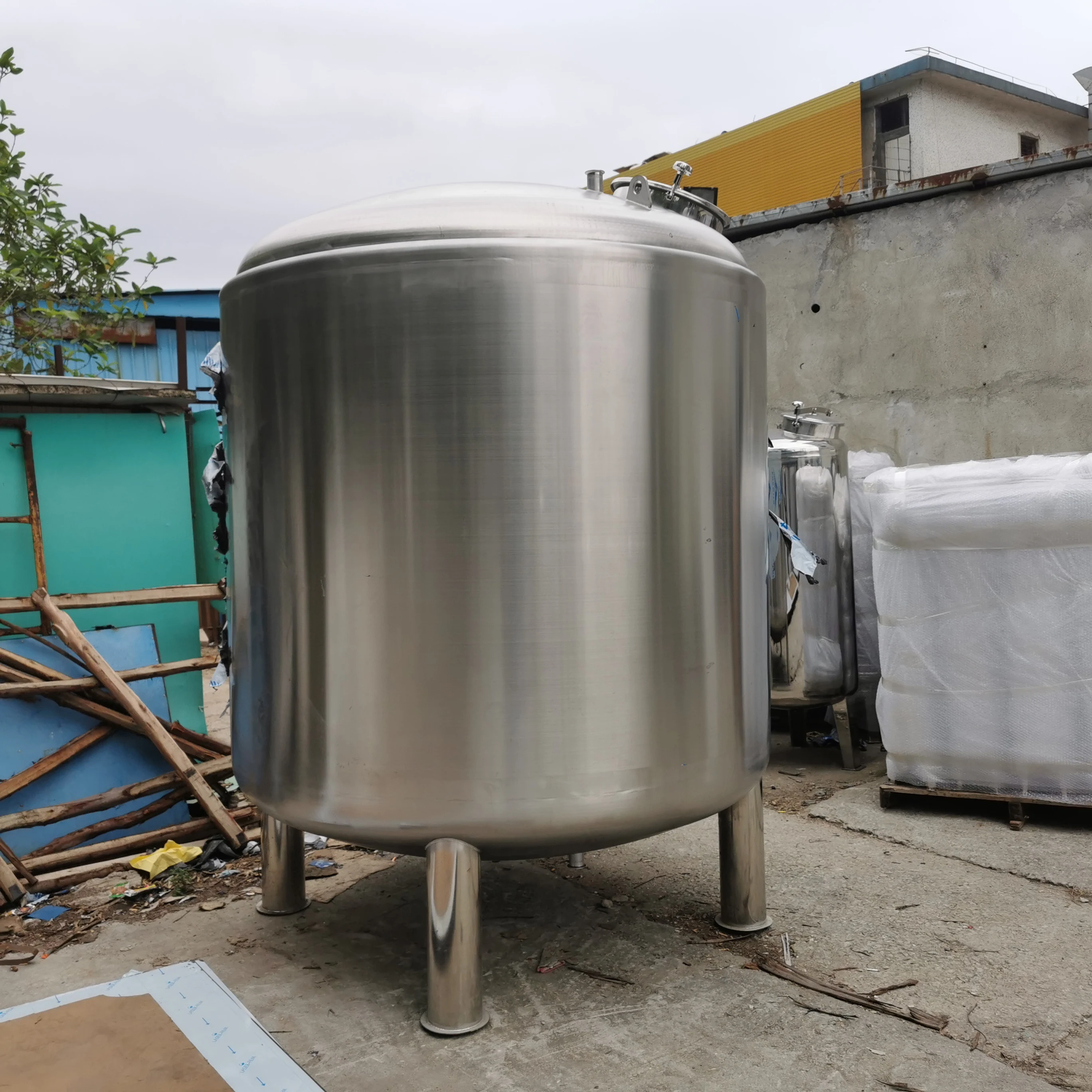 5000L Customized Stainless Steel Water Tank for Hot Water Storage ...