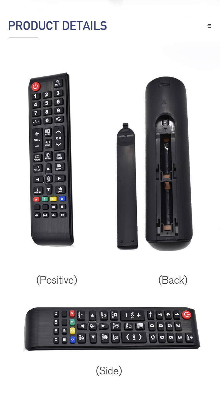 Aa59-00622a Aa59-00714a Replace Tv Remote Controller Plastic Smart ...