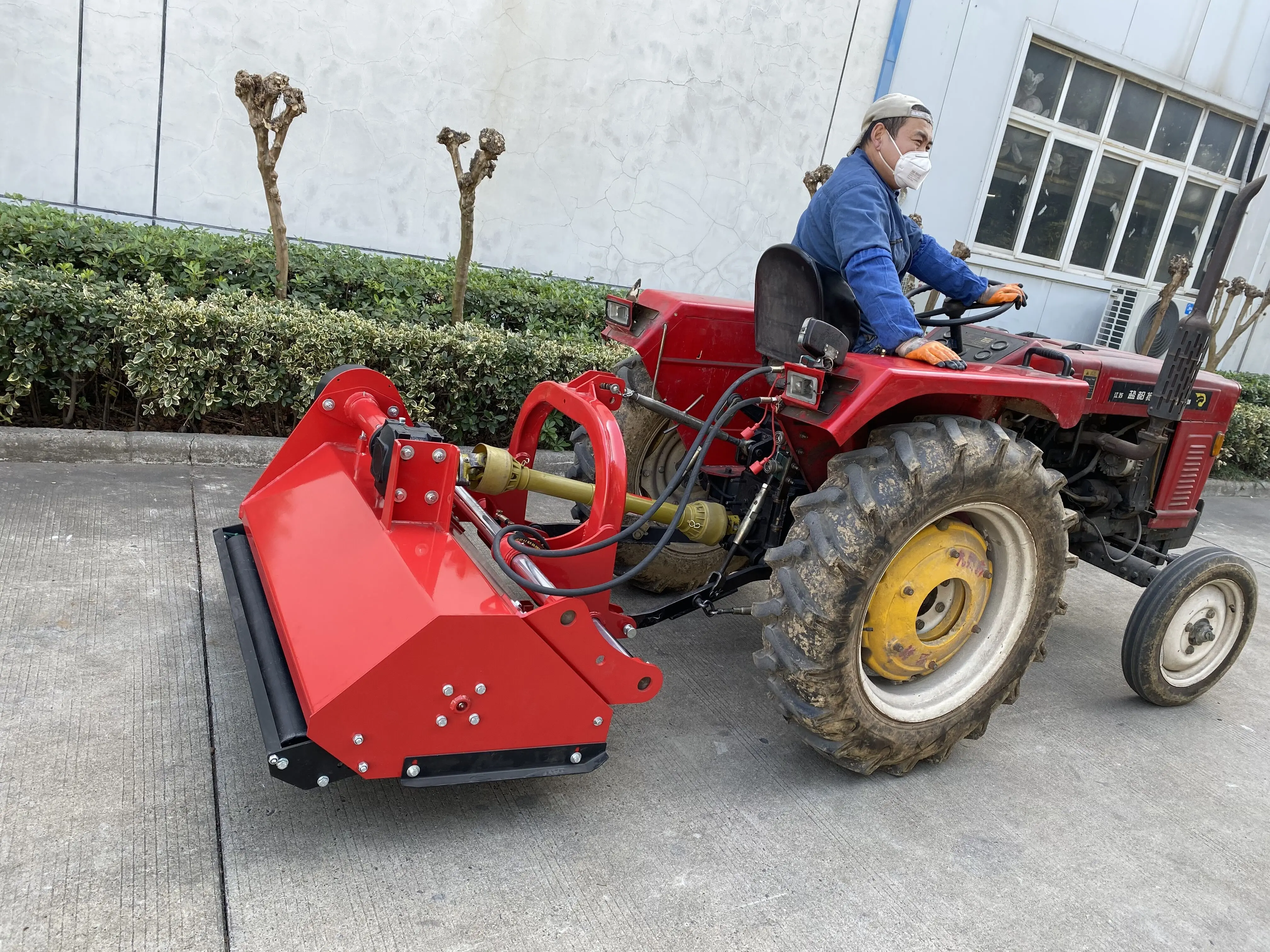 3 Point Tractor Mower Hydraulic Side Flail Mower for Mini Tractor Grass ...