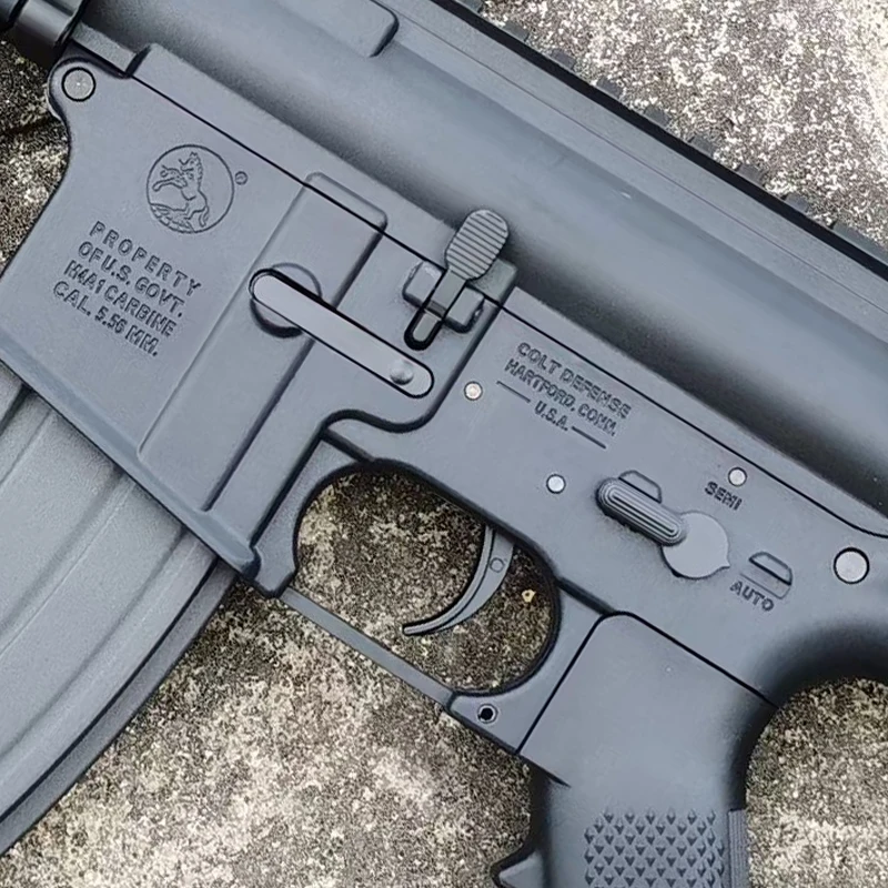 Cnc Forging Mk4 Assault Rifle Metal Gear Electric Splatter Gel Ball ...