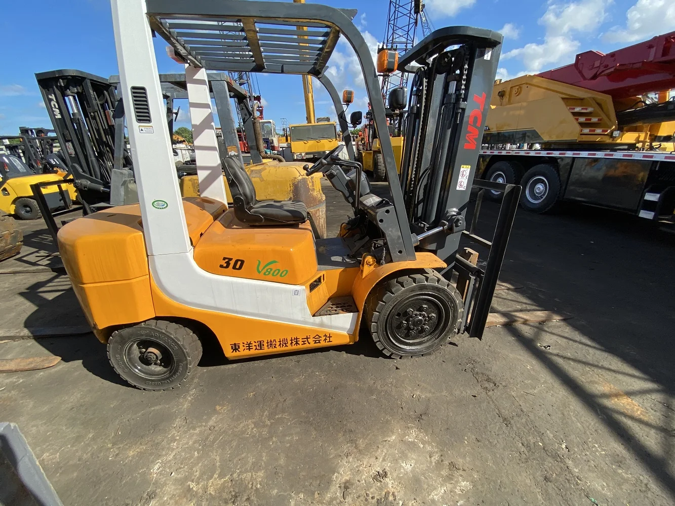 Hot Sale Used Tcm Fd30 Diesel Forklift Tcm 3ton Forklift For Sale - Buy ...