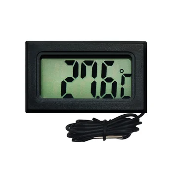 Embedded Panel Temperature Display Meter Thermometer 220v Led Panel ...