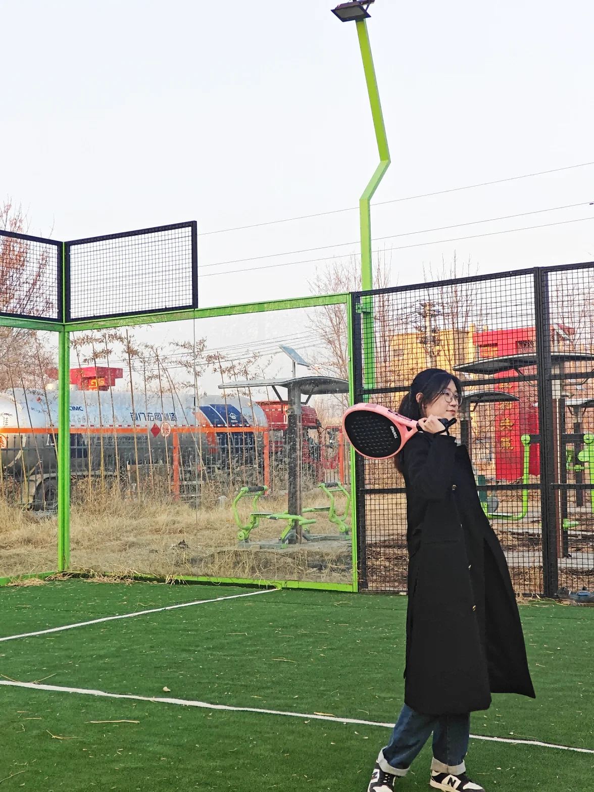 Padel Court Tent Cover Court Tent and Tennis Sports Rain Cover Polygon ...