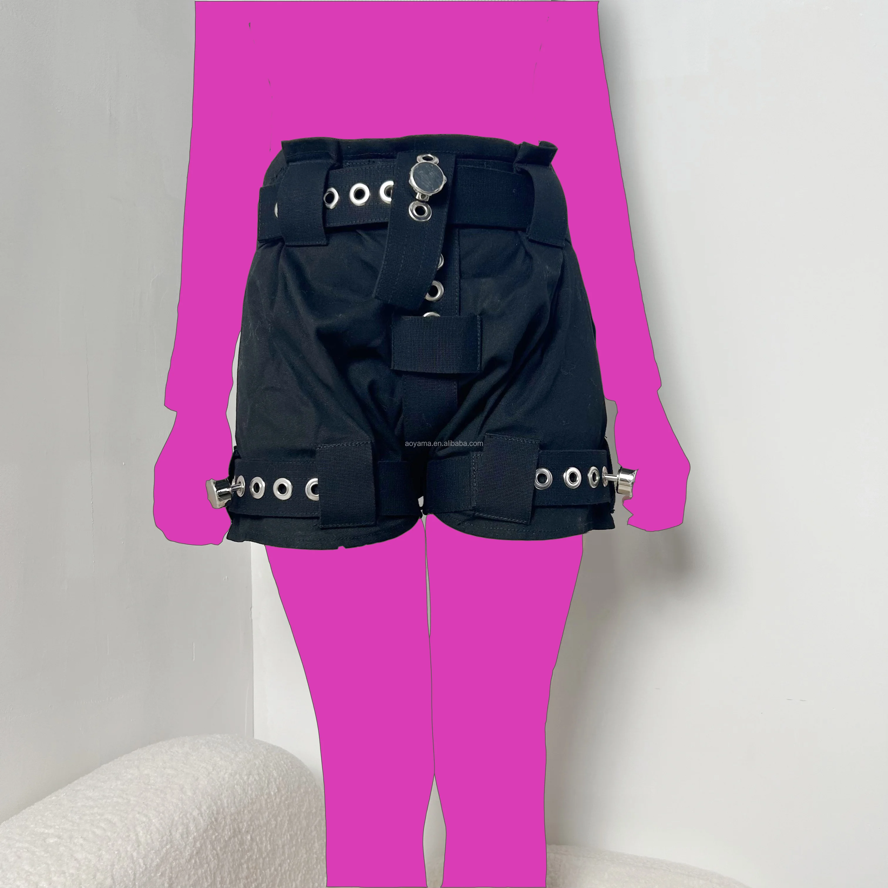 ABDL/DDLG Lockable Diaper Cover Shorts - BDSM Gear