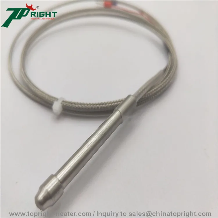 Class A Insulated Dia3mm Pt100 Resistance Motor Surface Probe - Buy ...