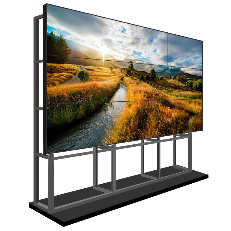 Big Screen 3.5mm Narrow Bezel 55Inch Multimedia LCD Video Wall 4x2 LCD ...