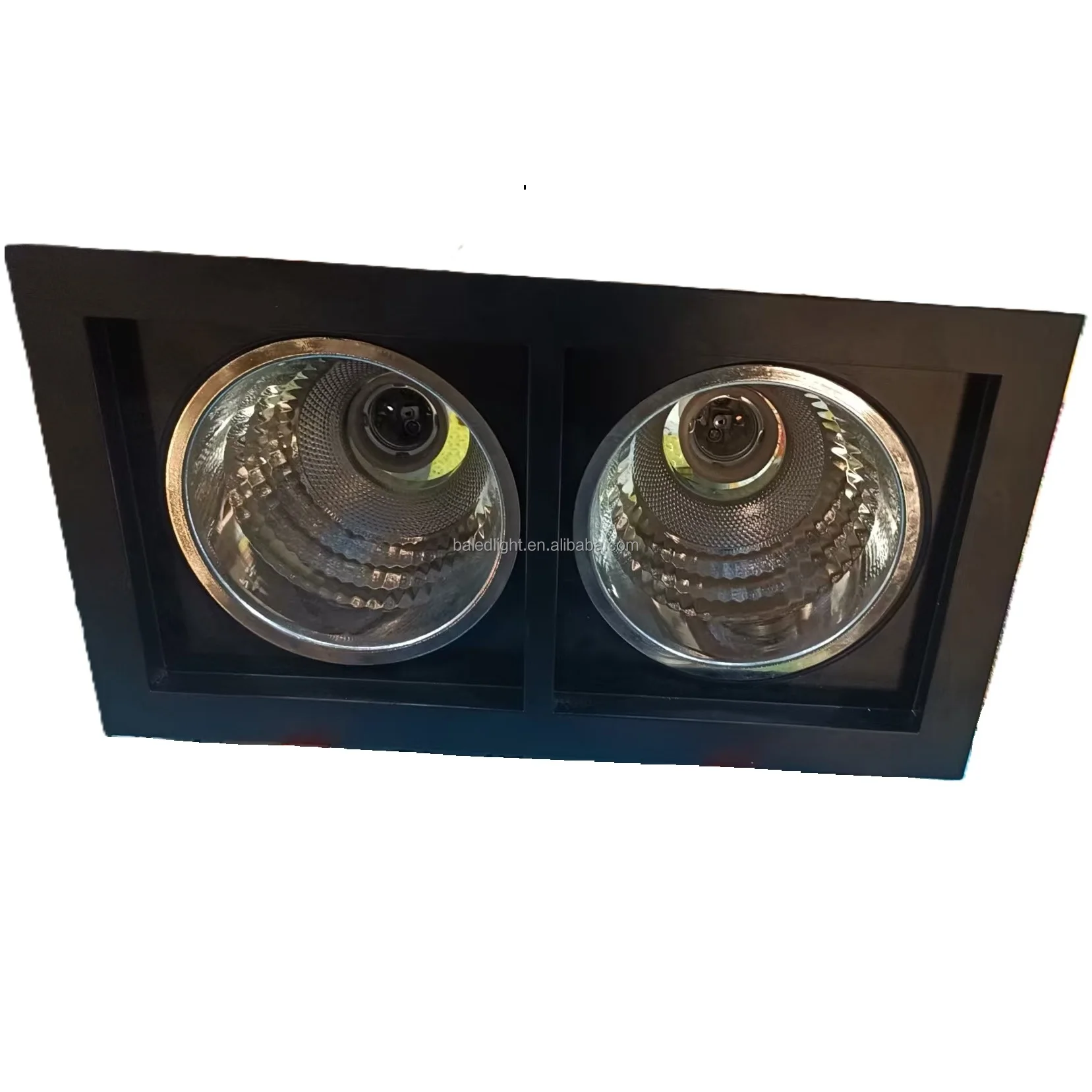 Double Head E27 Housing Led Bulb Corn Par30 Light Fitting square ...