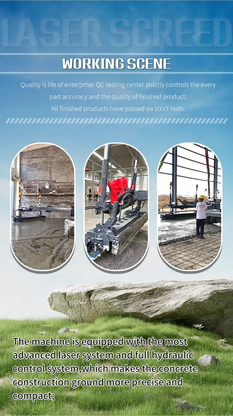 Concrete Laser Screeds Famous Brand Engine Cement Sand Screed Machine ...