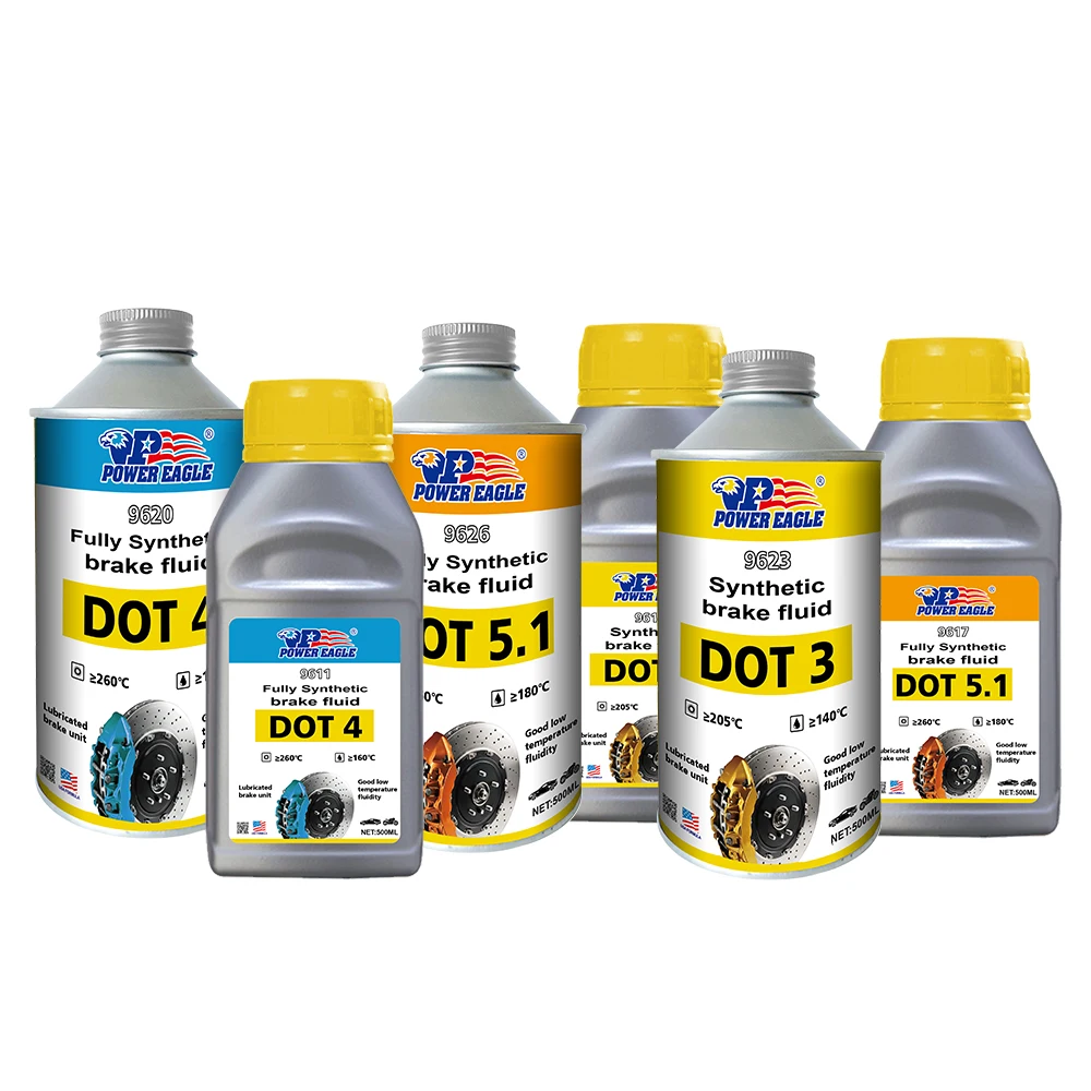 Car Brake Fluid DOT 3 Hight Performance Hydraulic Brake Fluid Brake Oil ...