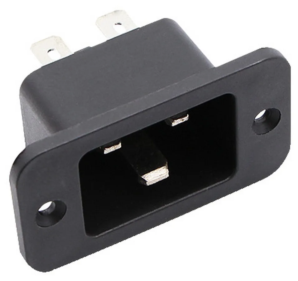 Iec C20 Male Panel Screw Mount Industrial Inlet Power Plug Socket ...