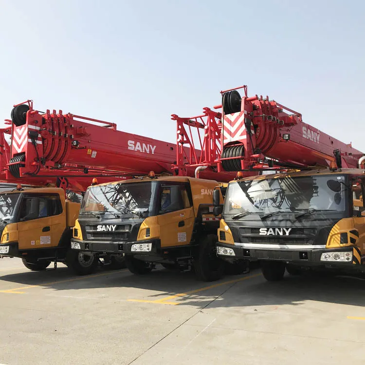 50 Ton Used Truck Crane Sany Stc500 Used Hydraulic Mobile Crane Good ...