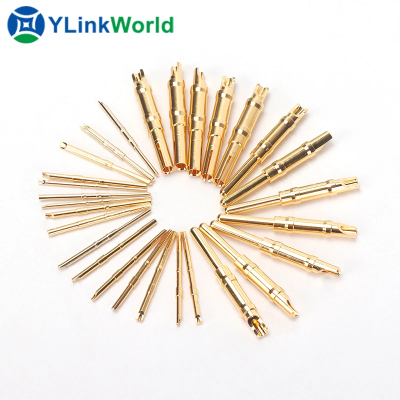 Pogo Pin Male Female Pcb Socket 1 2 3 4 6 7 10 12 20 2pin 3pin 4pin ...