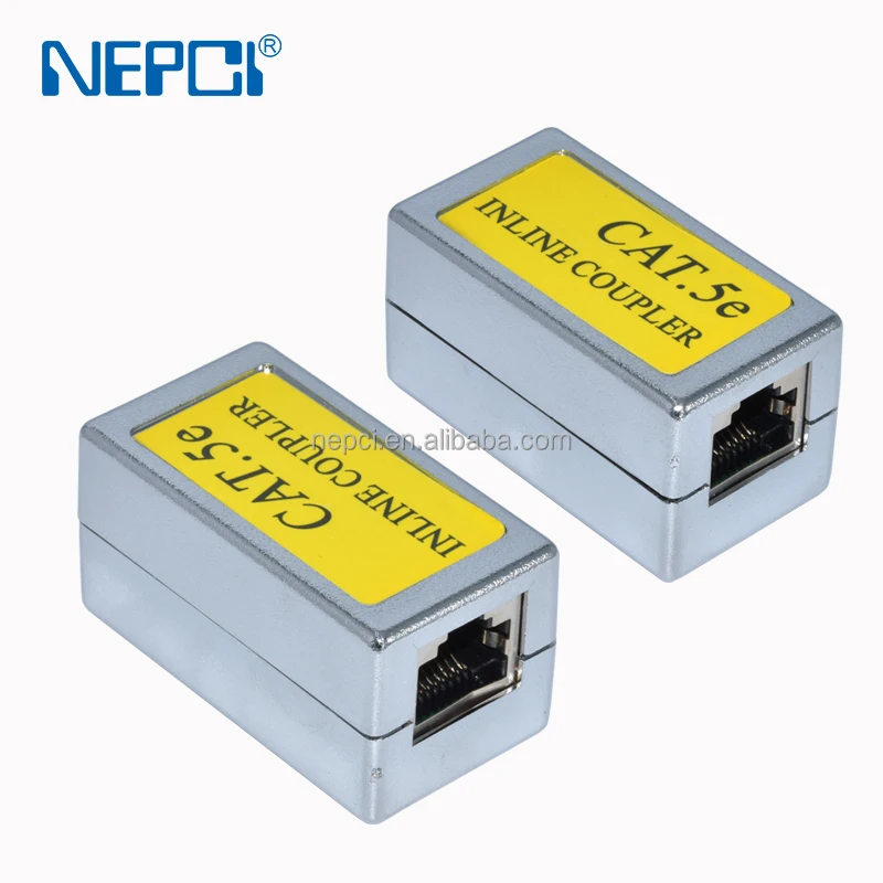 Nepci Stp Shielded Rj45 Cat5e Cat6 Inline Coupler Xjy-ne-59s - Buy ...
