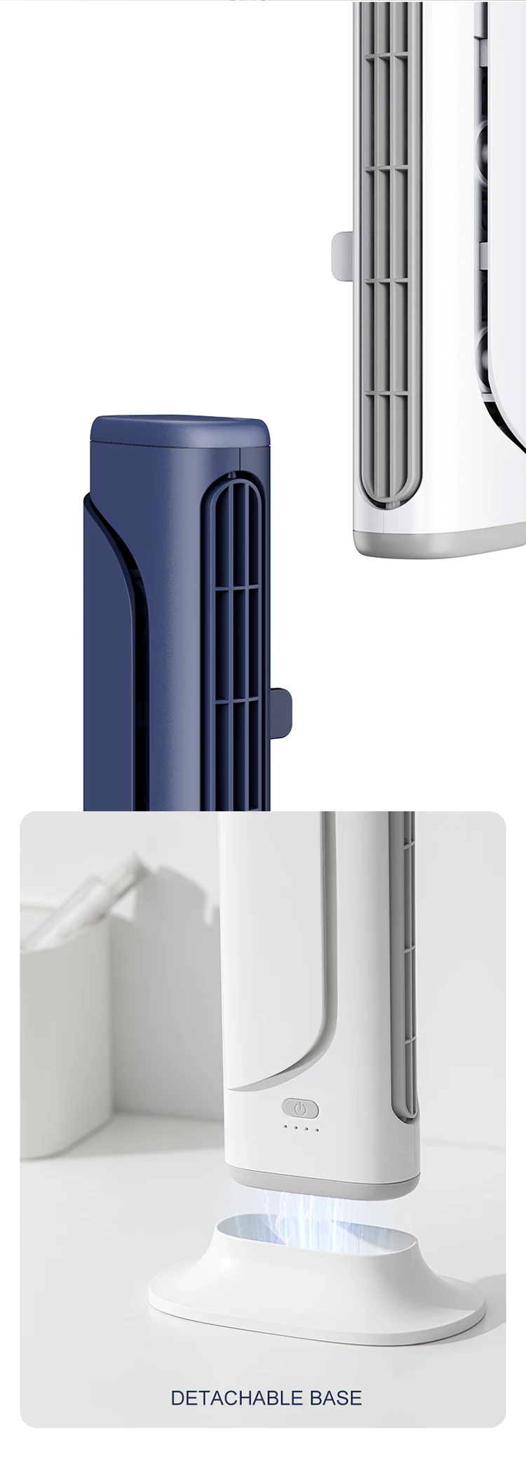 Imycoo Personal Air Small Table Computer Screen Clip Fan Portable ...