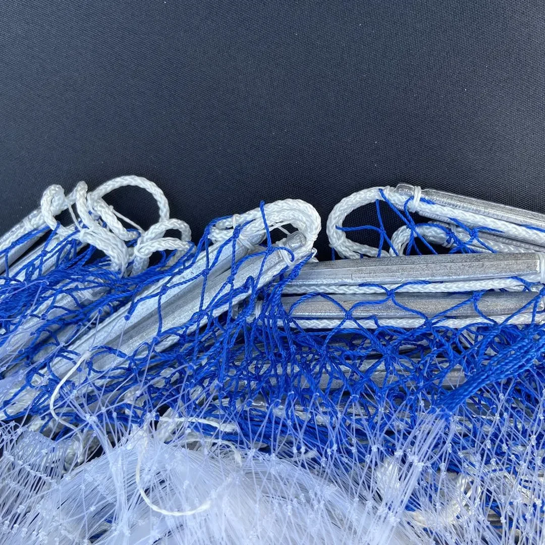 Bottom Pocket Cast Net - Efficient Fishing with Nylon