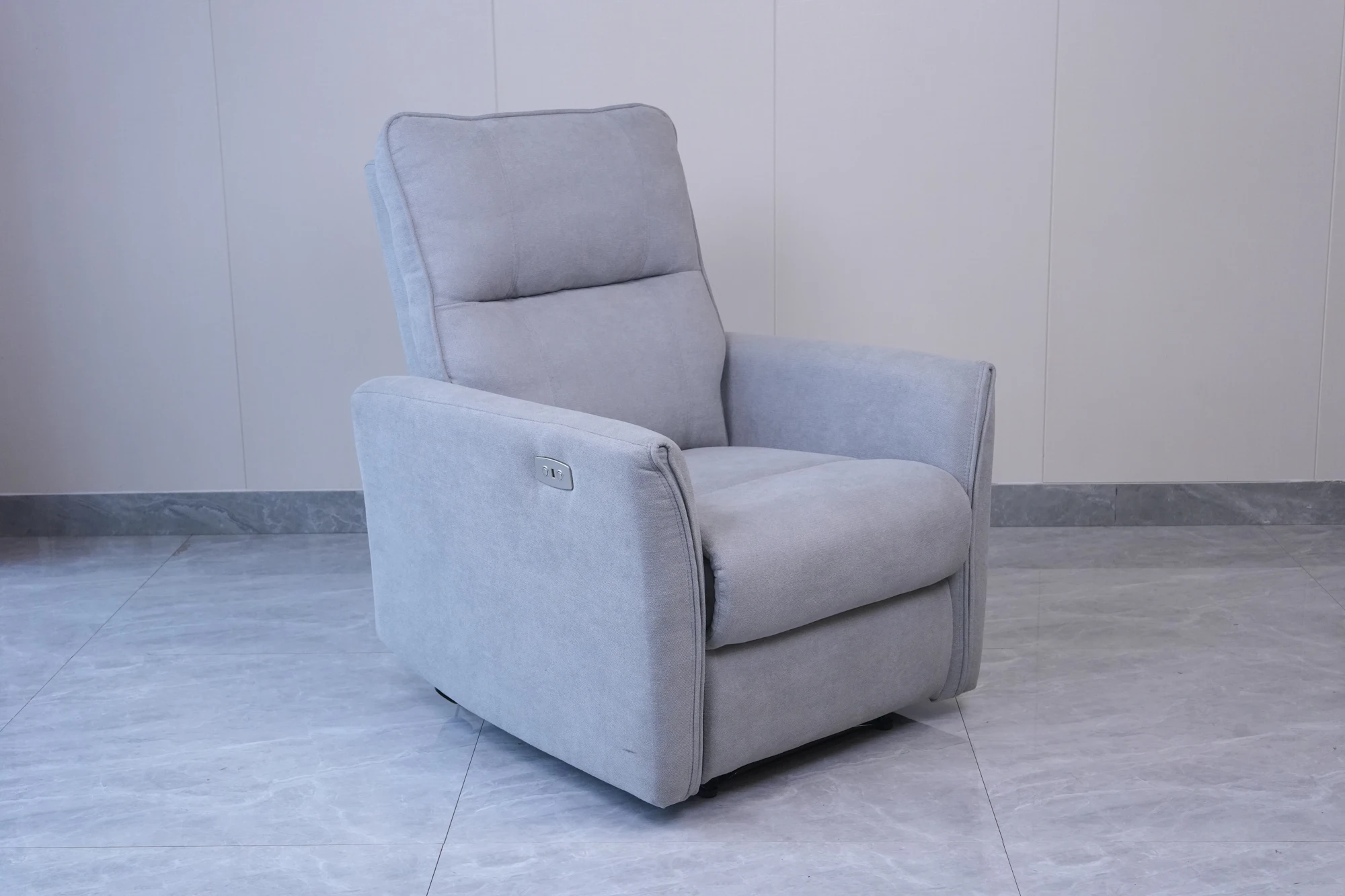 Best Quality Modern Usb Port Customized Power Recliner Sofa One Seat ...