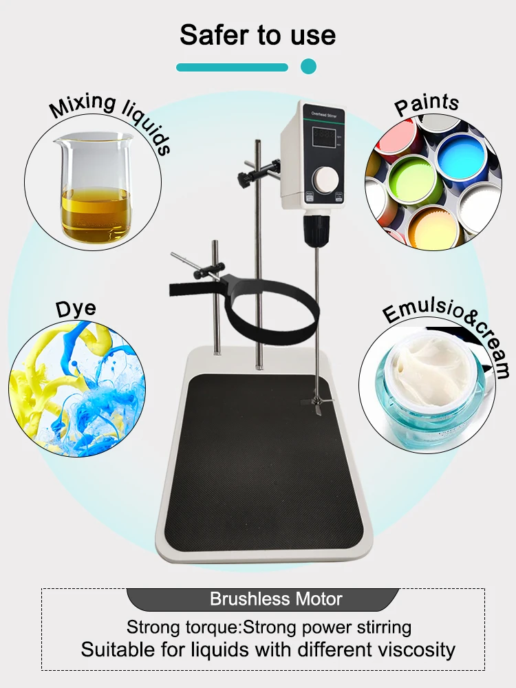 Laboratory Liquid Mixer Overhead Stirrer - Buy Overhead Stirrer ...