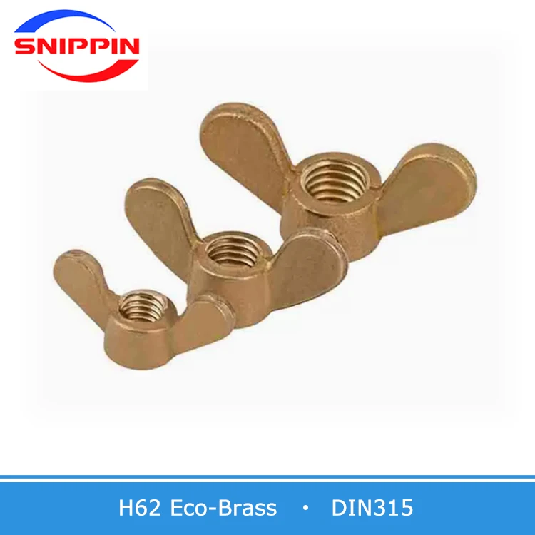 Manufacturer M3 M4 M5 M6 M8 M10 M12 M14 M16 M18 M20 Brass Wing Nuts ...