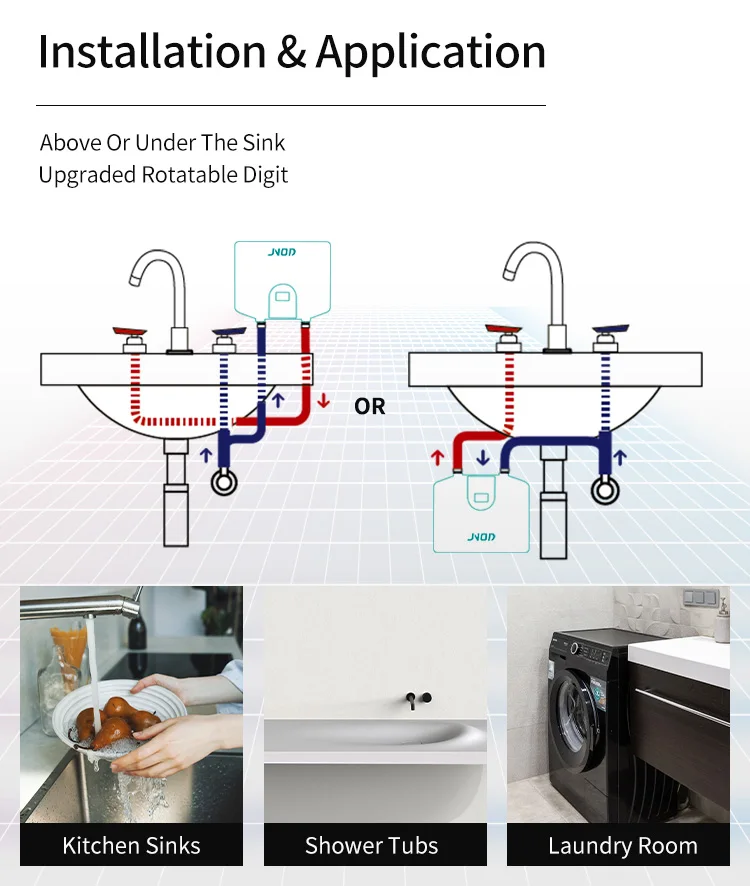 3.5kW 220V Kitchen Under Sink Portable Mini Instant Electric Water ...