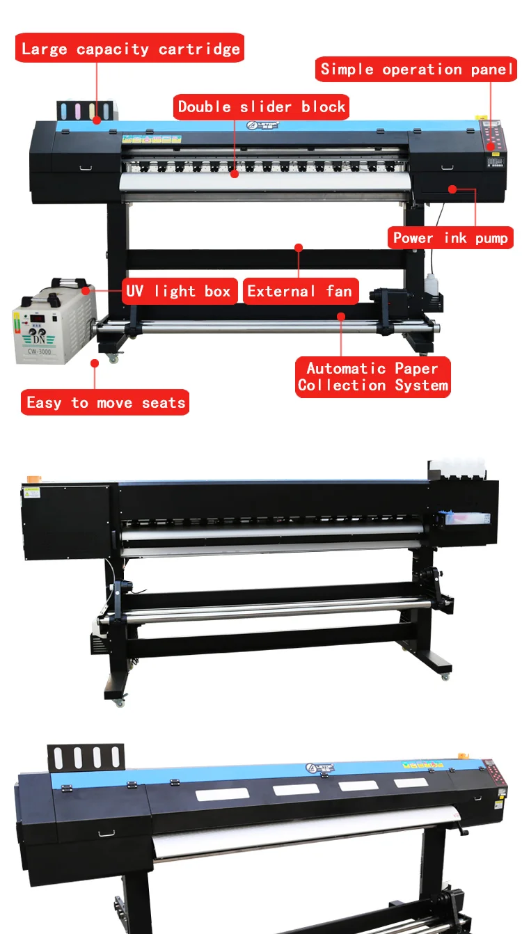 Letop Uv Label Wallpaper Film Sticker 1.6m 1.9m Inkjet Printers Dx5 Dx7 ...